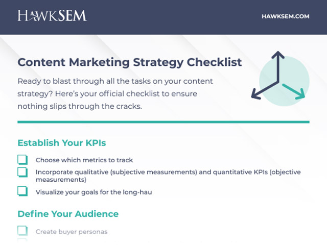 Content Marketing Strategy in 7 Steps + Free Checklist