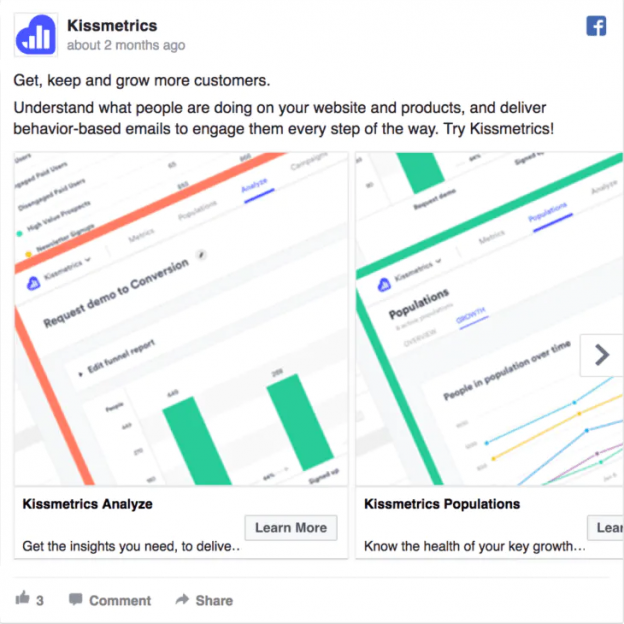 SaaS Ads for Facebook that Get Results (Tips + Examples)