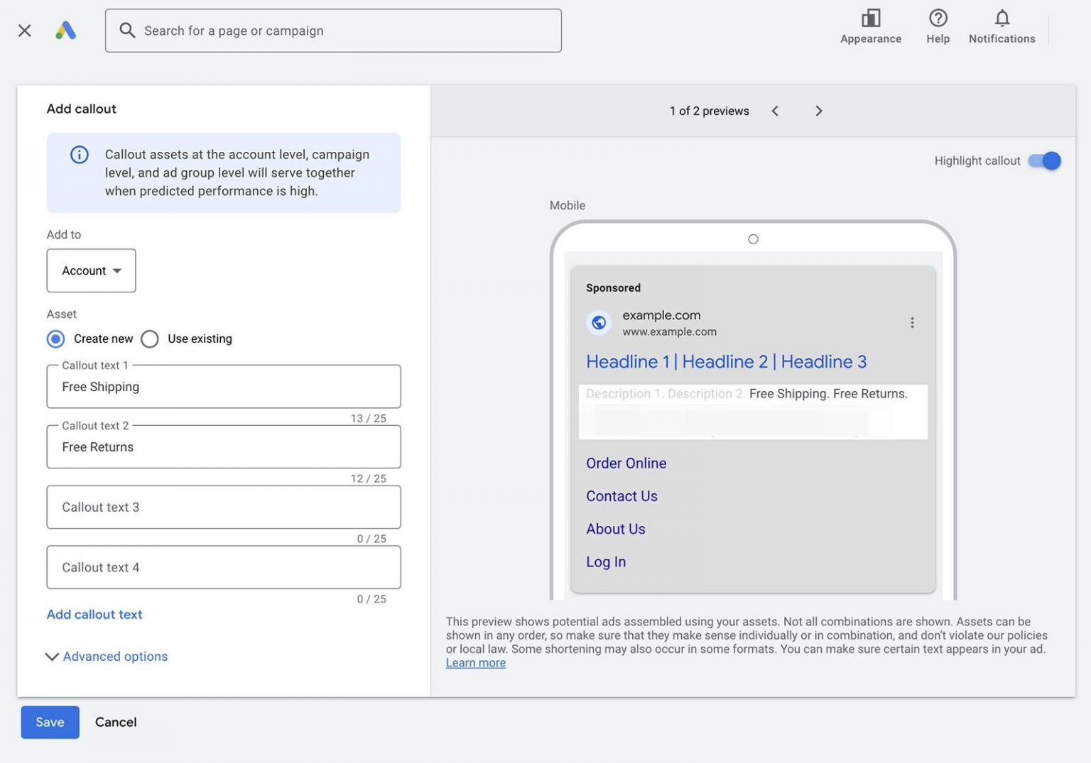 Google Callout Extensions: How to Use Them + Proven Examples